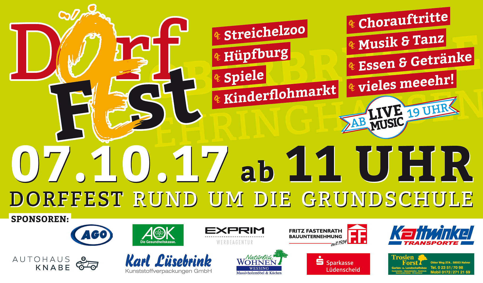 Wir sind dabei – dOrffEst 2017 – TuS Oberbrügge 1870 e.V.
